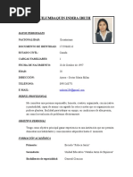 Currículum Vitae Nicole | PDF