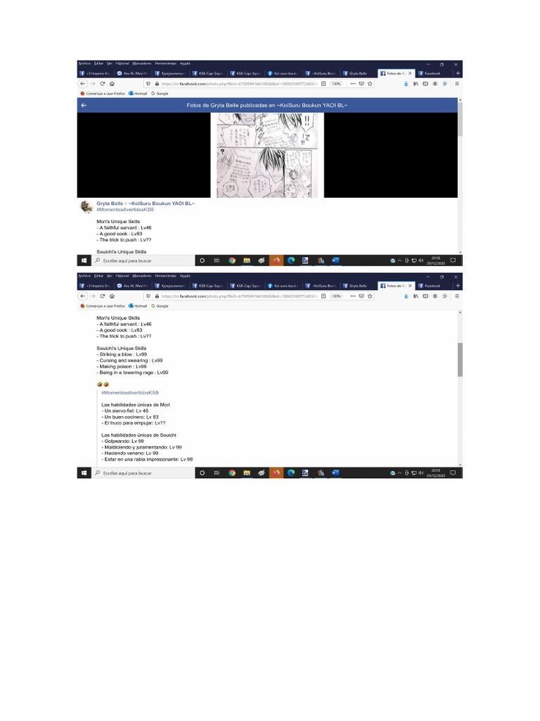 Habilidades de Mori | PDF