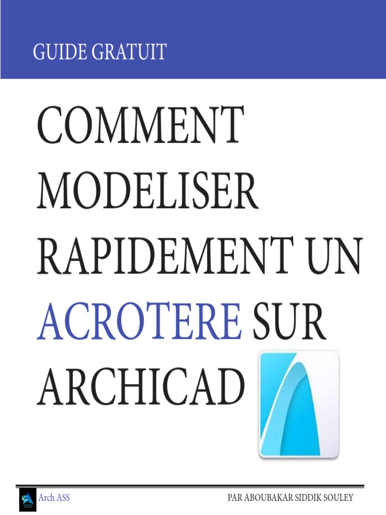 Guide Acrotère Archicad | PDF