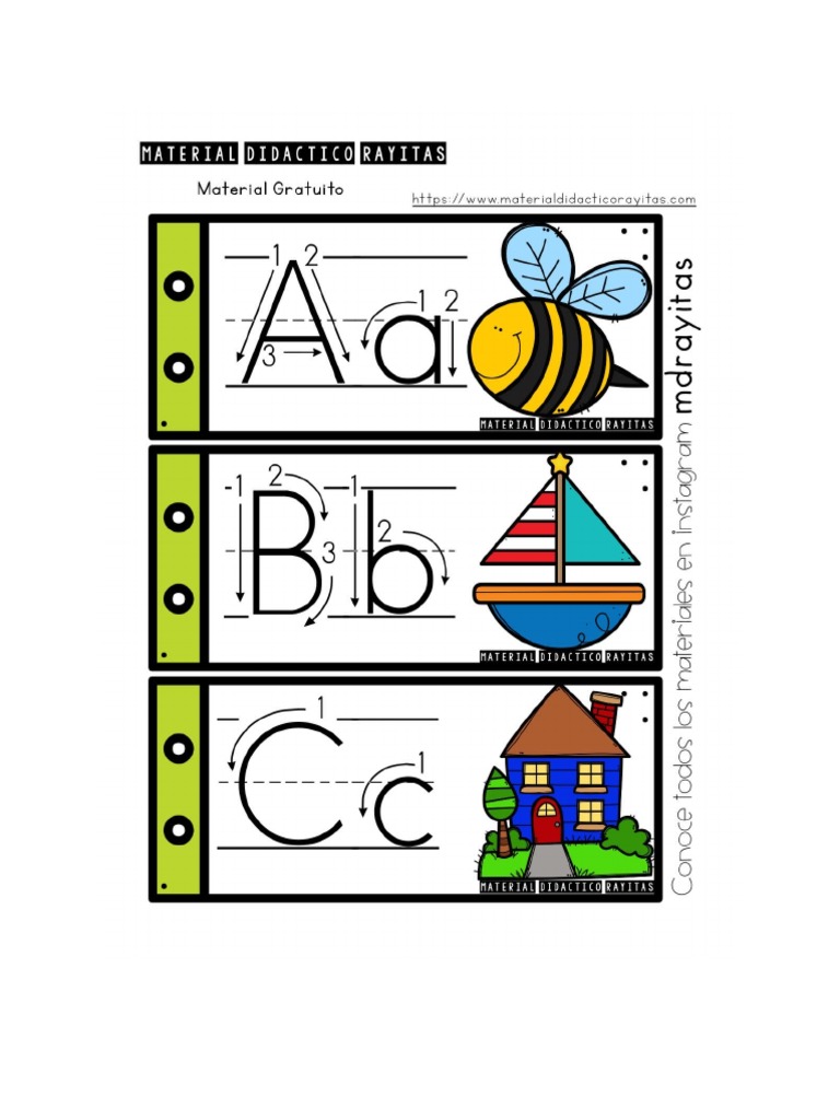 Trazos de Abecedario | PDF