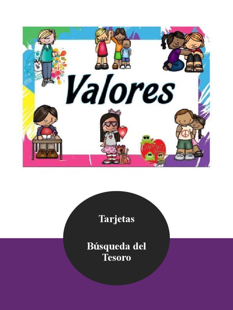 Tarjetas Búsqueda Del Tesoro | PDF