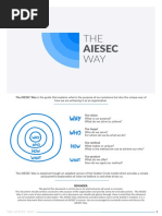 AIESEC Blue Book 2020 PDF | PDF | Sustainable Development | Brand