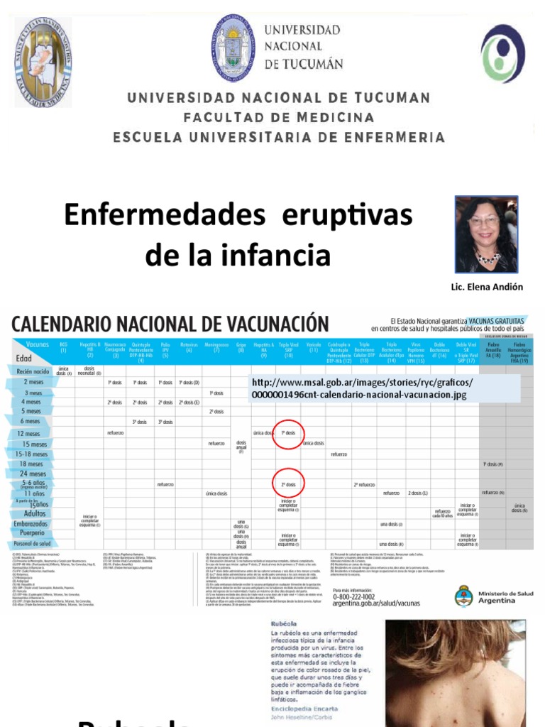 2 - Enfermedades Eruptivas de La Infancia - Rubeola | PDF | Medicina ...