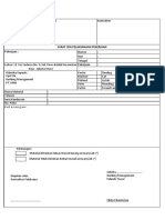 Format Hand Over Pekerjaan | PDF