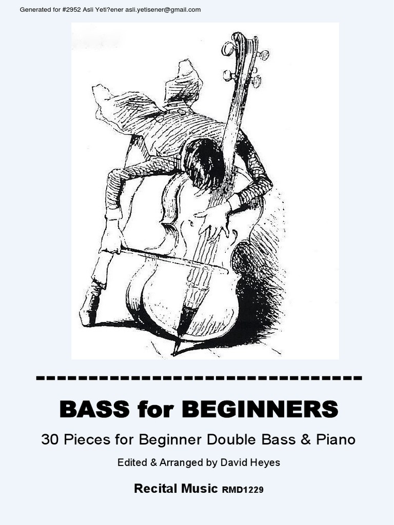 Beginner Double Bass Pieces by Heyes | PDF