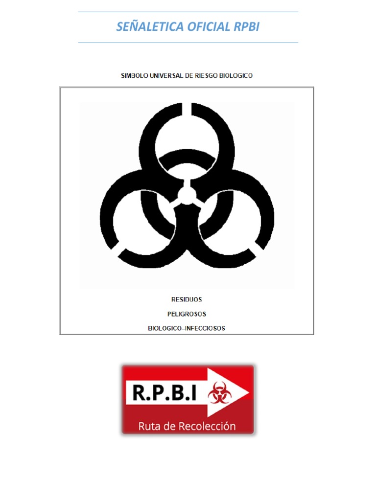 Señaletica Rpbi | PDF