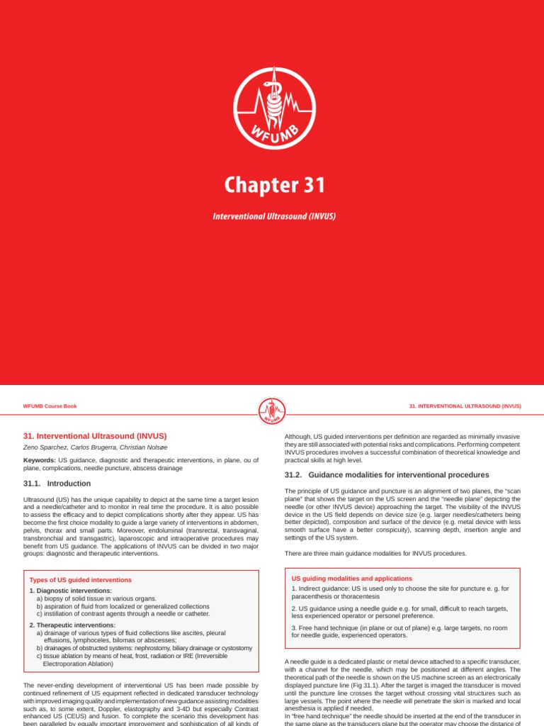 Chapter 31 | PDF | Biopsy | Interventional Radiology