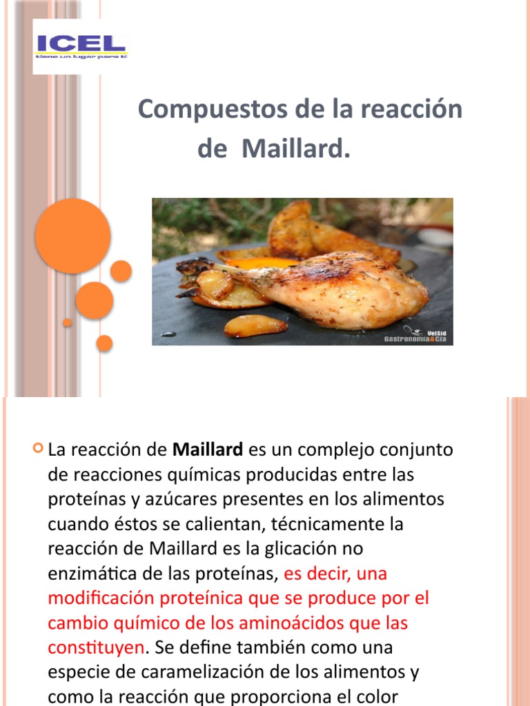 Compuestos de Maillard | PDF | Carbohidratos | Alimentos