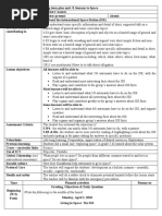 English Grade 1 Unit 2 My School Classroom Objects LESSON PLAN | PDF ...