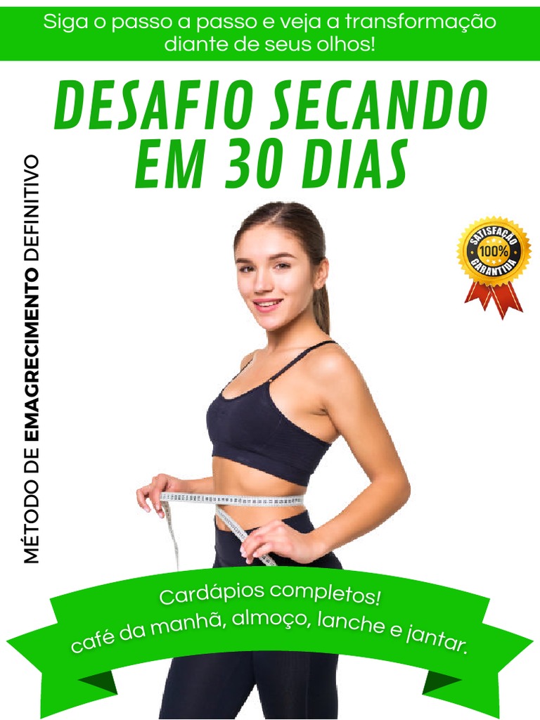 Desafio Secando em 30 Dias | PDF | Corpo humano | Chá