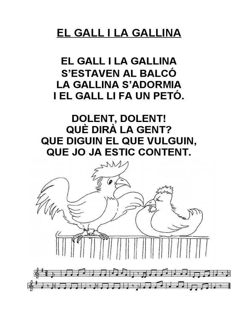 El Gall I La Gallina | PDF