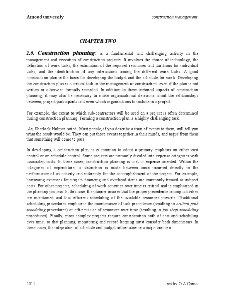 Chapter Two | PDF | Expense | Concrete