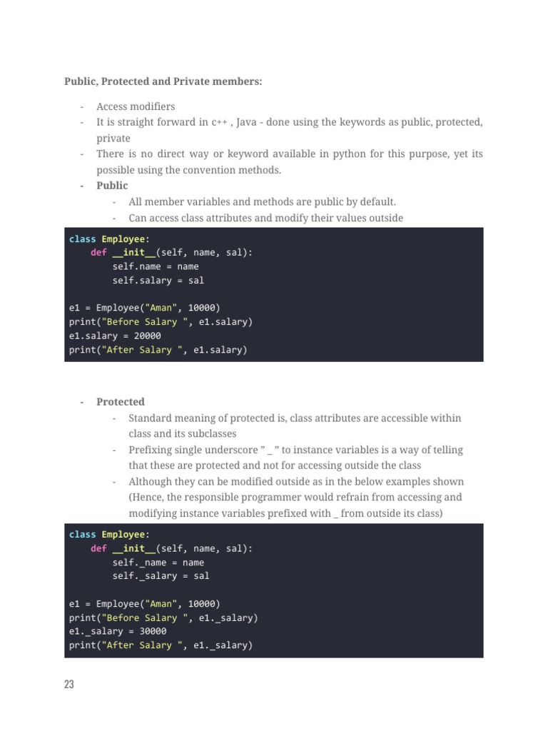 Python Programming Inheritance Pdf Inheritance Object Oriented Programming Class
