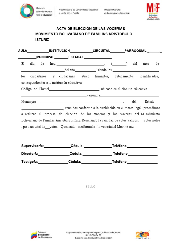 Formatos de MBF | PDF | Gobierno