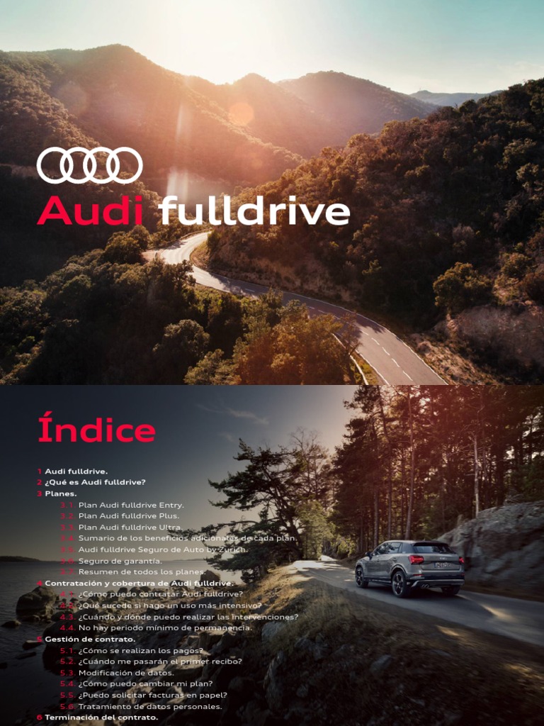 Catálogo Audi Fulldrive v2 | PDF | Neumático | Vehículos