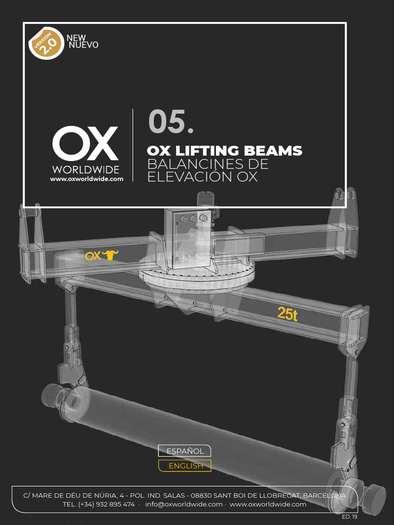 Balancines de Elevación OX 2.0 | PDF | Materiales
