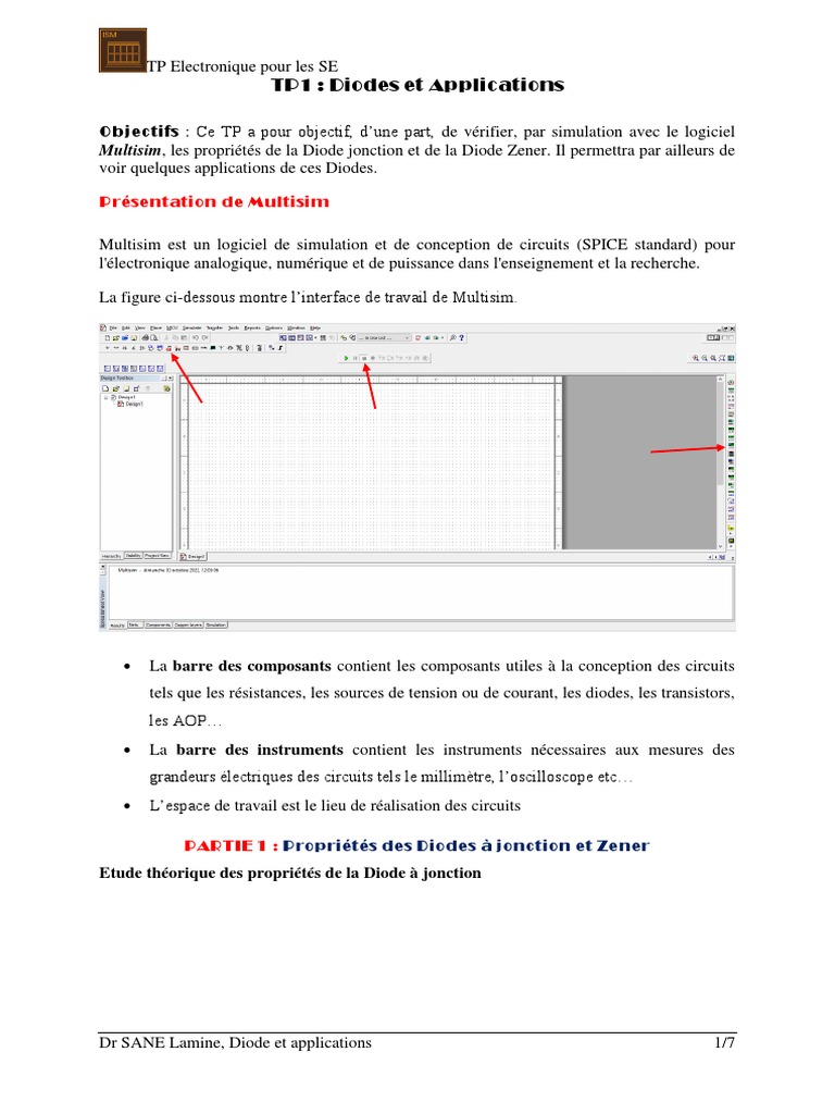 TP1 Diode Et Applications | PDF | Redresseur | Diode