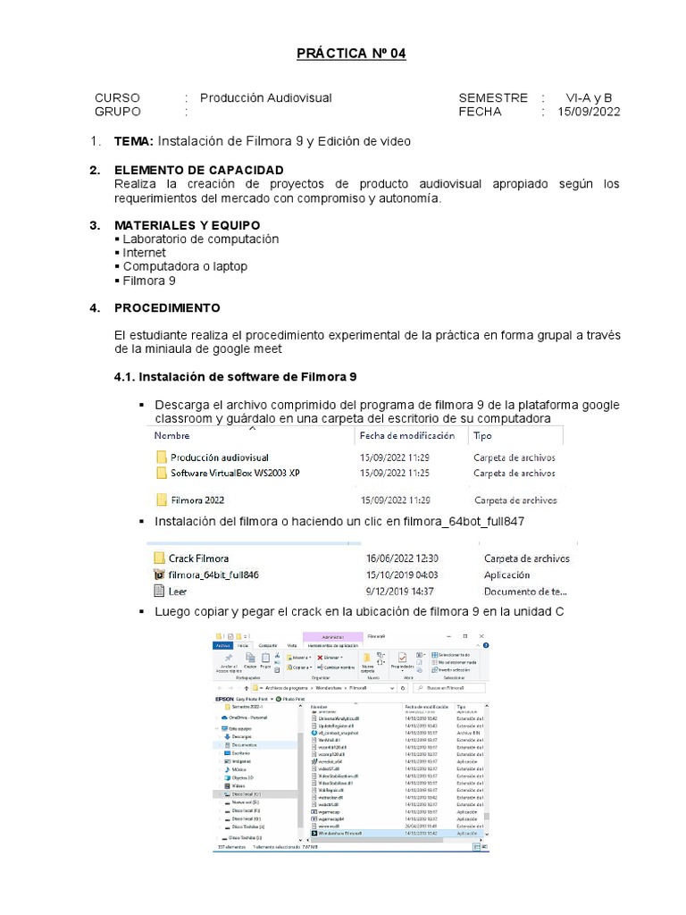 P RÁ C T Ic A #04: Tema: 2. Elemento de Capacidad | Descargar gratis PDF | Desarrollo de ...