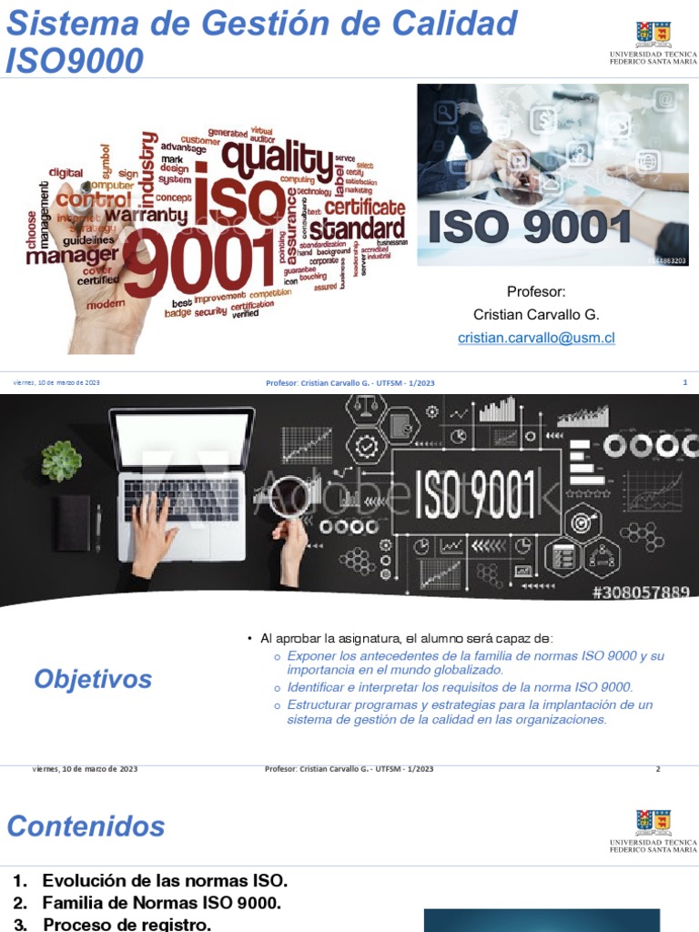 0 Presentacion MetEvaluación ISO9001 12023 IEGC | PDF | Maestros | Business