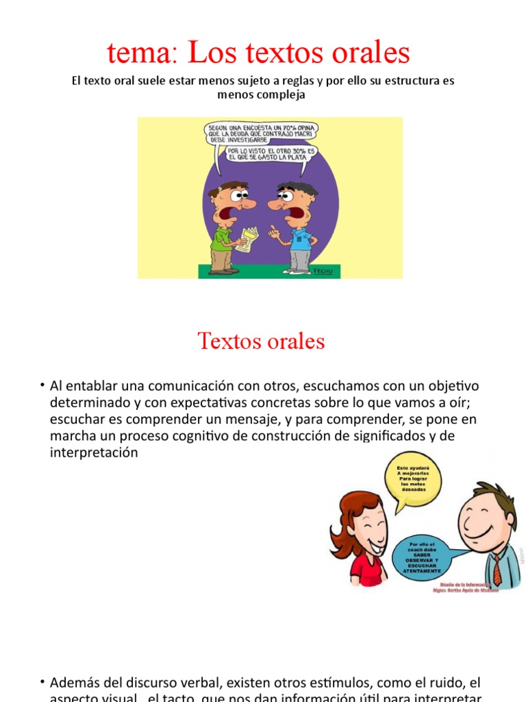 Estrategias para Comprender Textos Orales | PDF