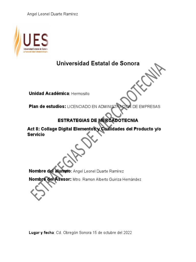 Act 2 Collage Digital Marketing Del Futuro | PDF