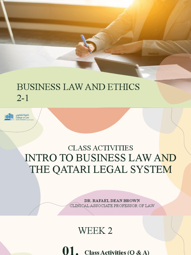 Understanding Qatari Business Law | PDF
