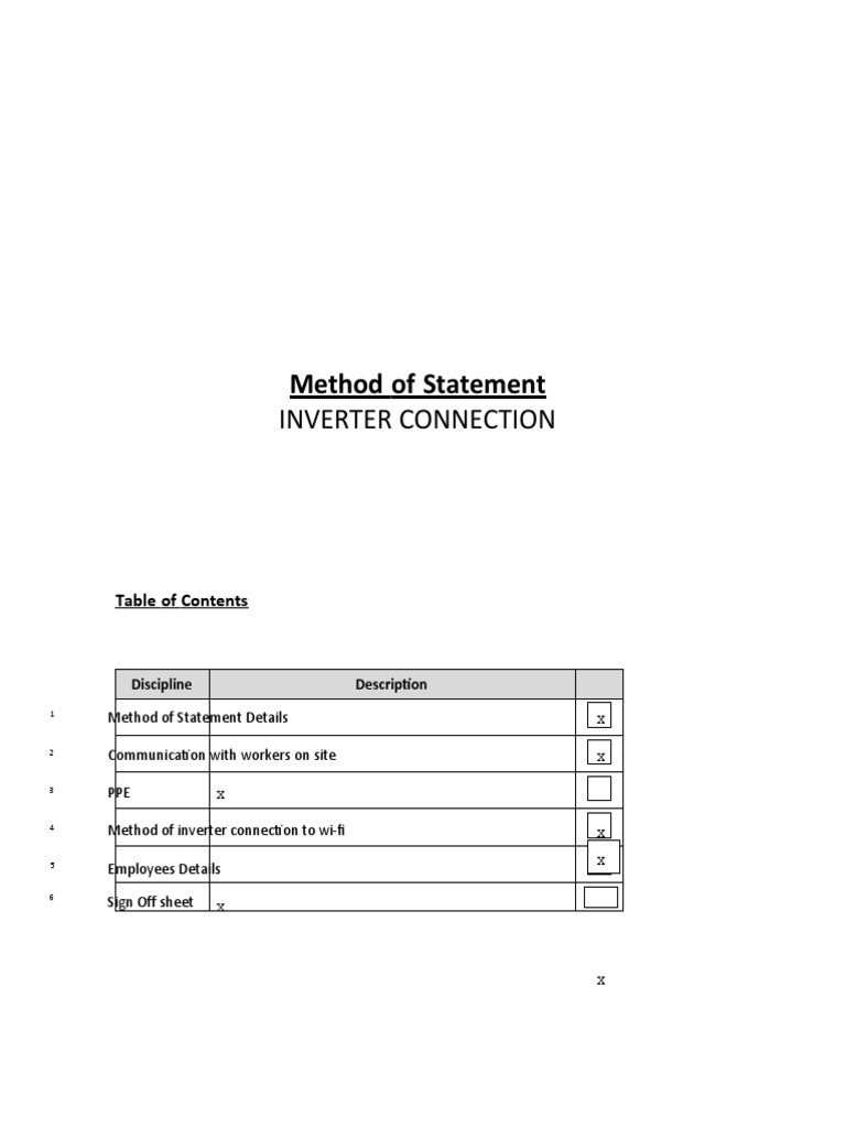Inverter Wi-Fi Connection Method Statement | PDF | Personal Protective ...