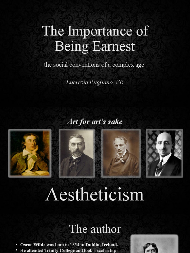 The Importance of Being Earnest | Download Free PDF | The Importance Of ...