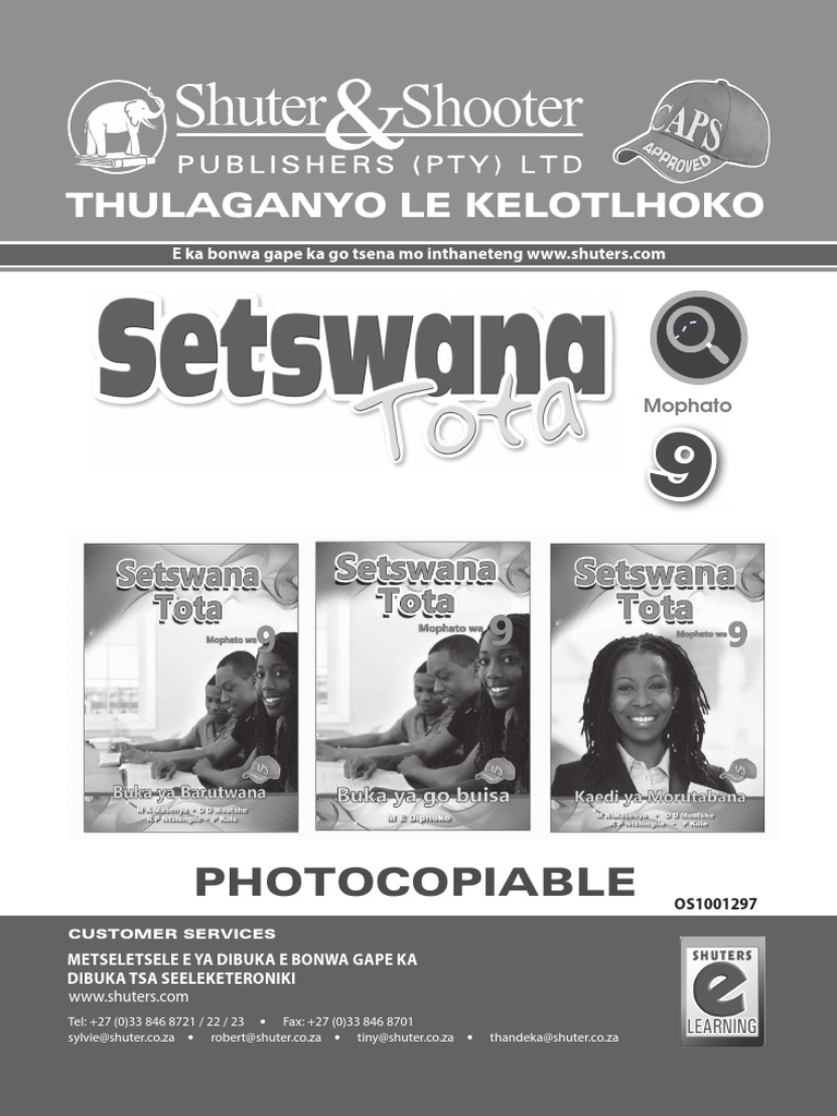 Grade 9 Setswana Lesson Plans | PDF