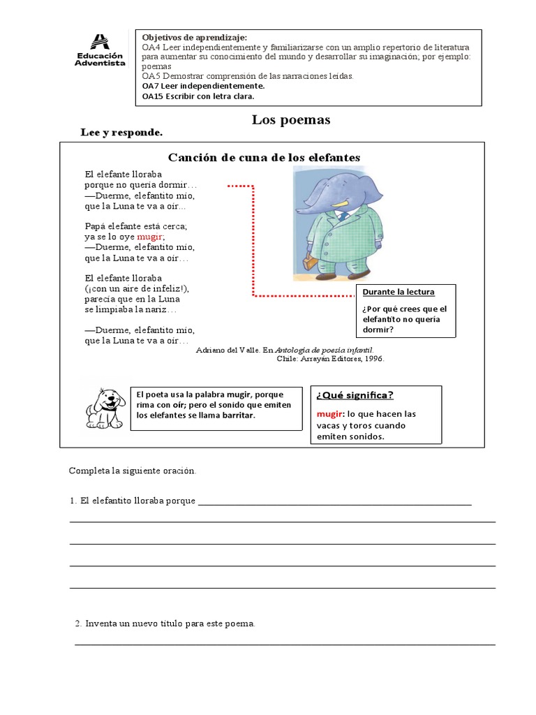 Guía Poema | PDF | Poesía