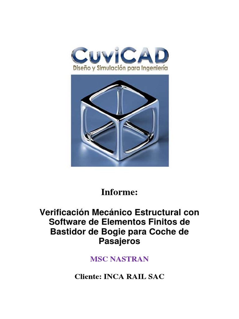 Análisis Estructural - CHASIS BOGIE MODELO OPTIMO | PDF | Ecuaciones ...