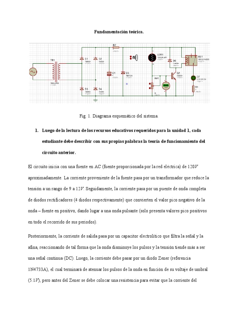 Teoría del Circuito Eléctrico y Cálculos | PDF | Corriente eléctrica ...