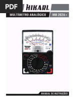 Simbolos e Medicoes Do Multimetro | PDF | Eletrônicos | Energia elétrica