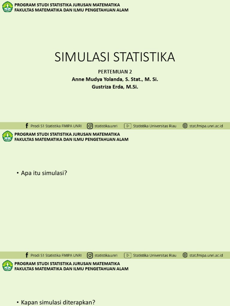 P2 Simstat (Review Peluang) | PDF