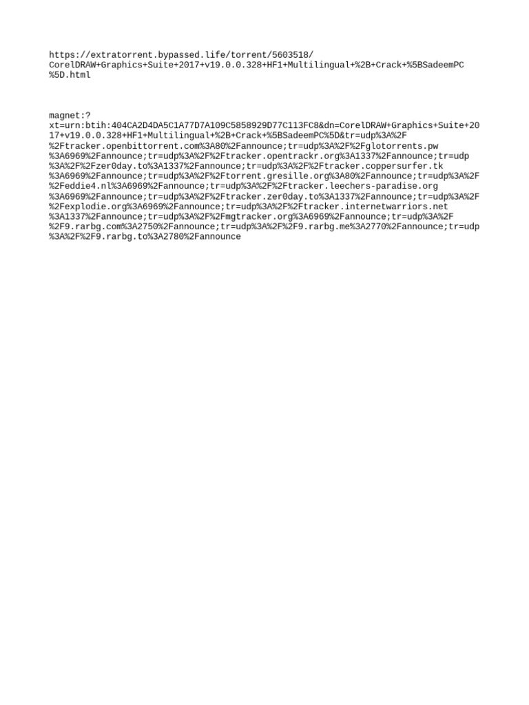 Coreldraw Torrent | PDF