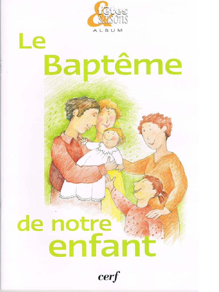 Livret Bapteme | PDF