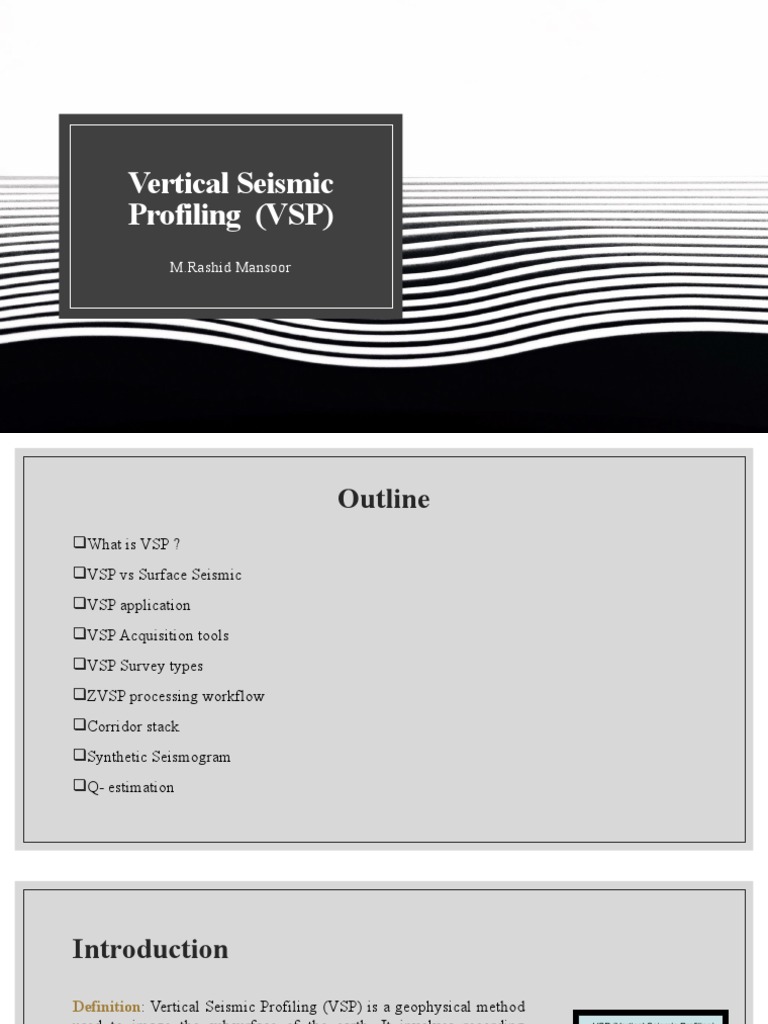 Vertical Seismic Profiling Guide | PDF | Seismology | Reflection Seismology