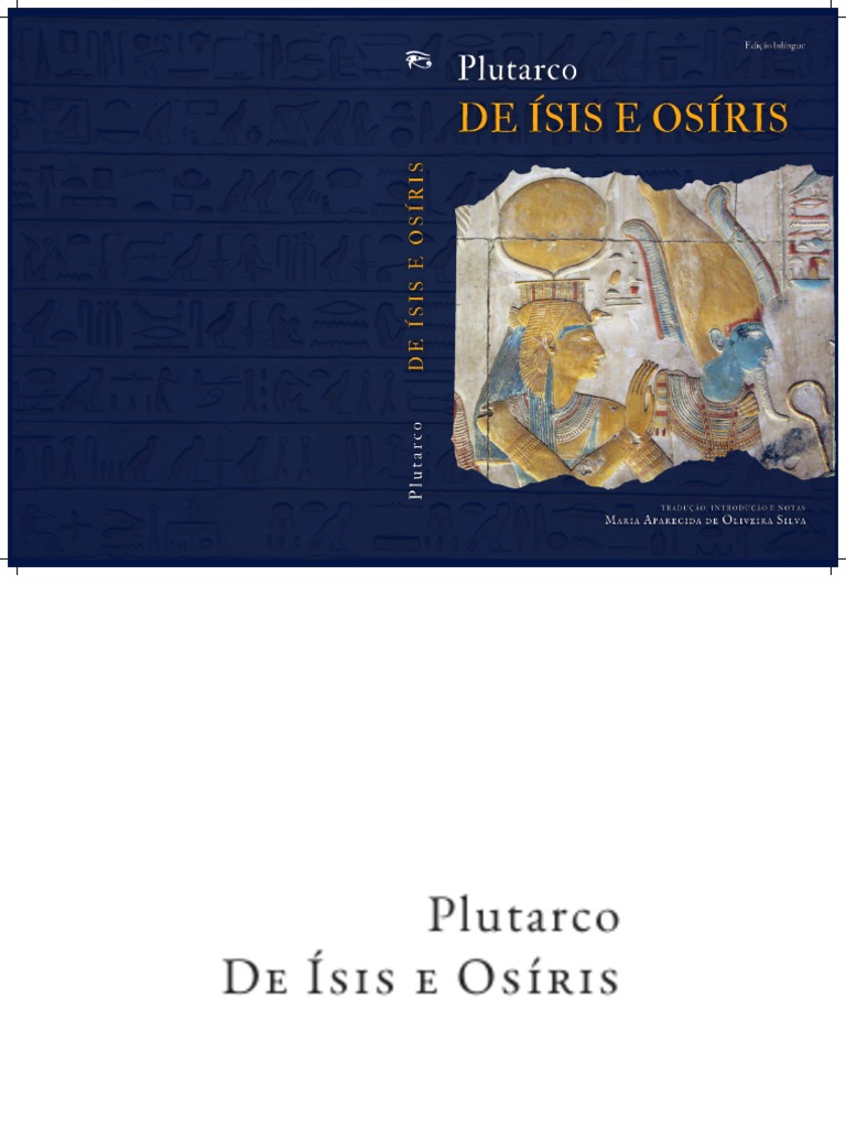 PLUTARCO. de Ísis e Osíris Trad. Maria Aparecida de O. Silva | PDF | Osíris | Ísis