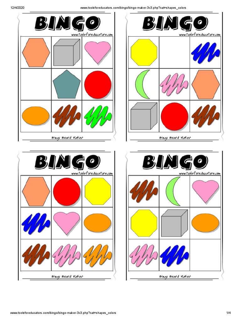Bingo Maker for Educators | PDF | Business