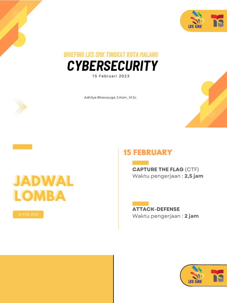 LKS SMK Malang: CTF & Attack-Defense | PDF