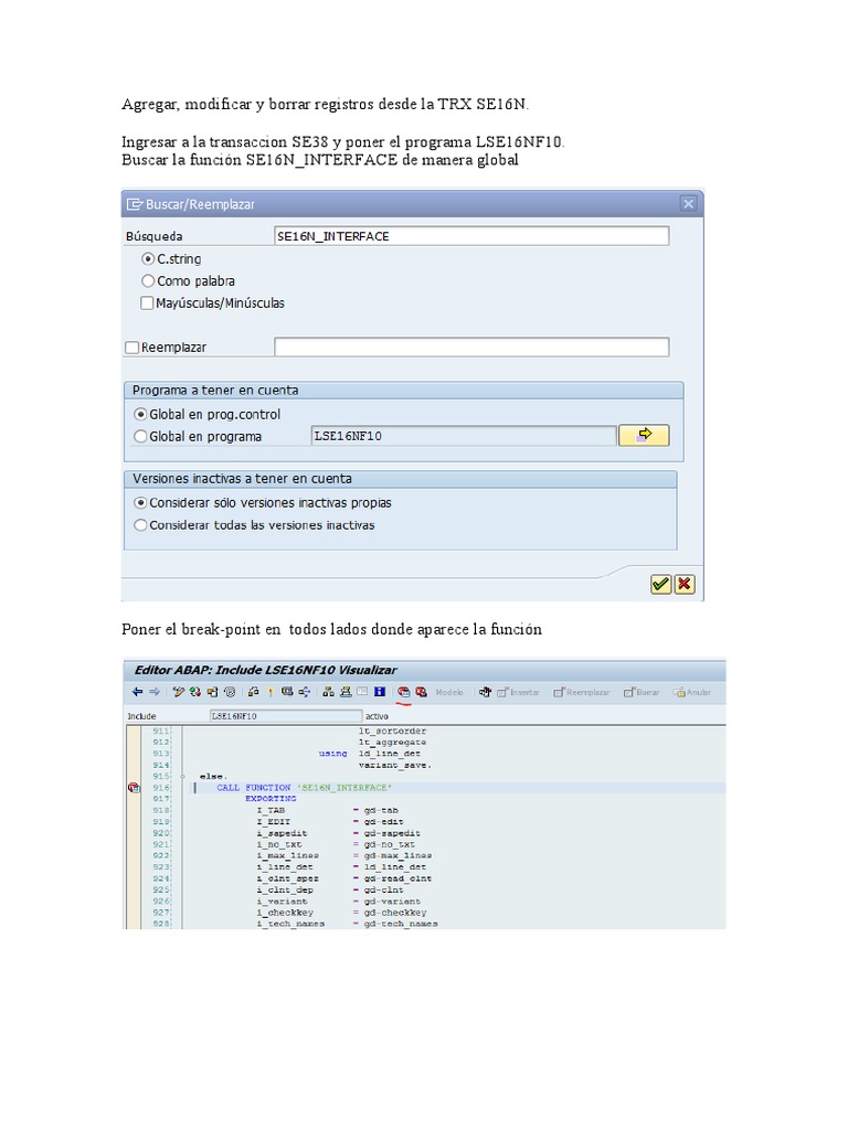 Agregar Modificar y Borrar Registros | PDF