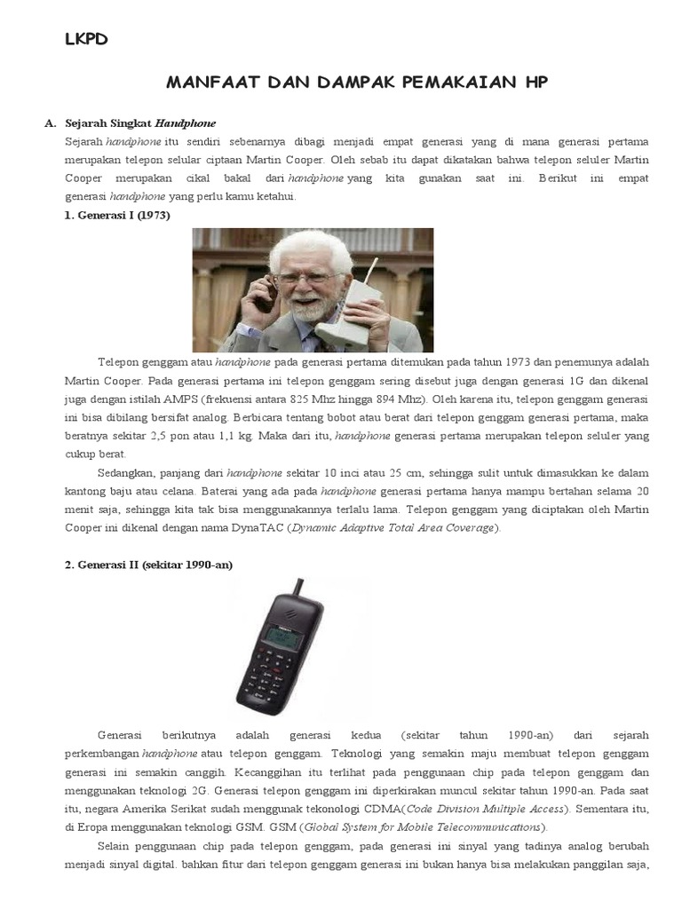 LKPD Radiasi HP | PDF