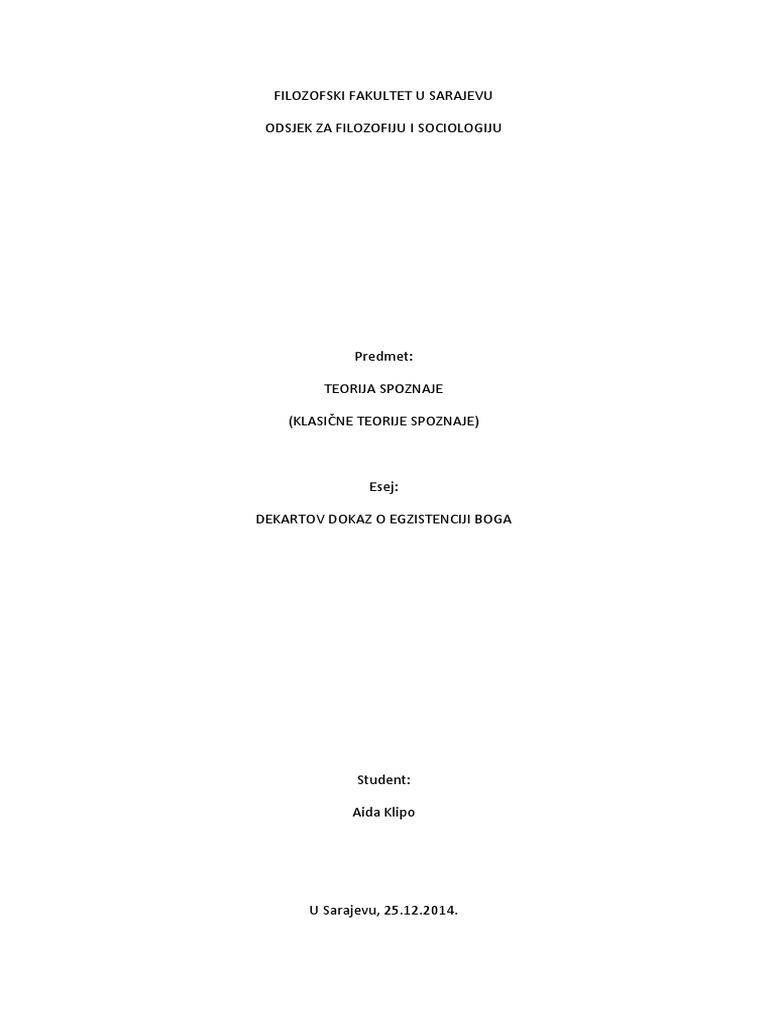 Dekart Seminar | PDF