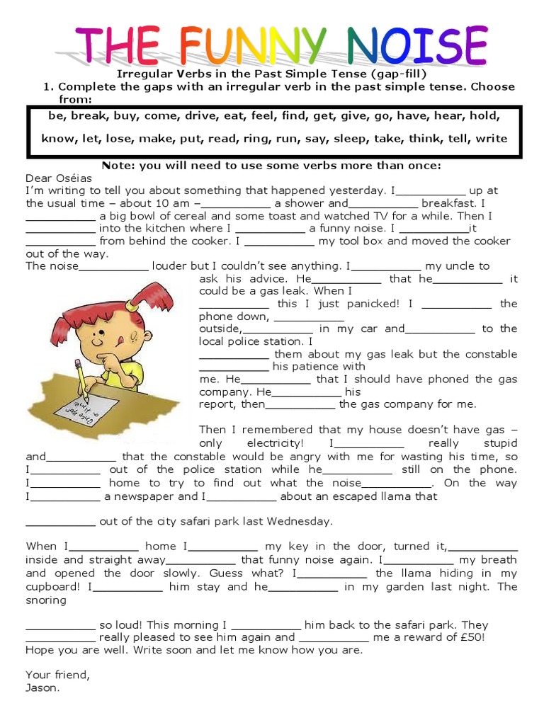 the-funny-noise-simple-past-2c-1 | PDF