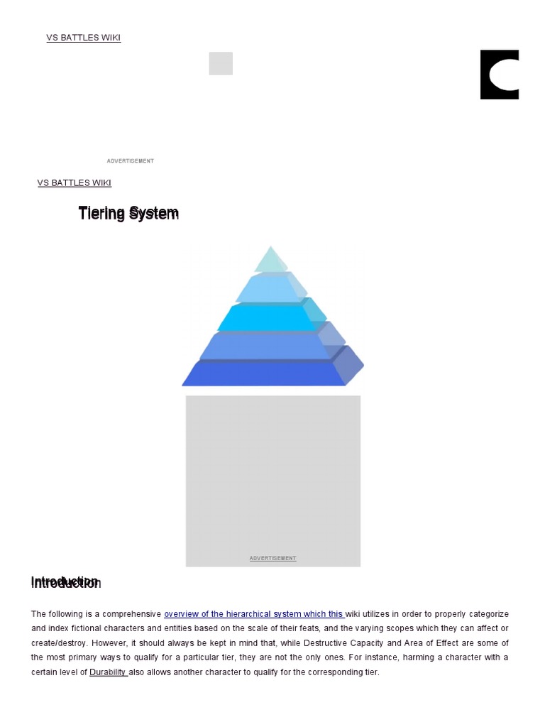 Tiering System | PDF | Planets | Universe