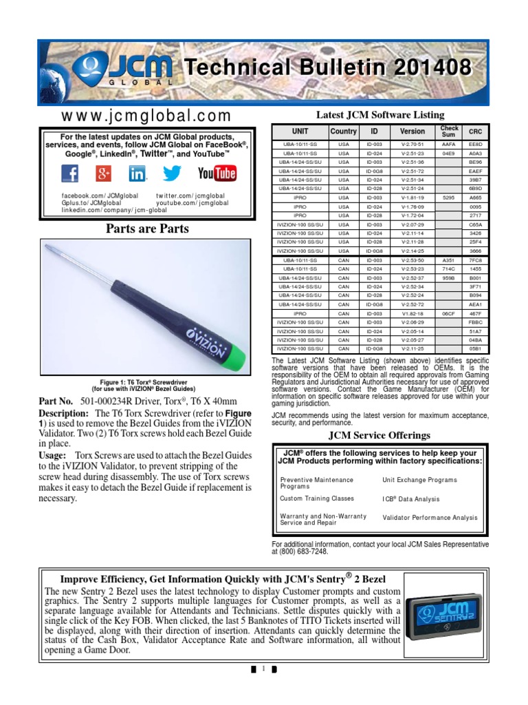 JCM Manuals and Documentation | Download Free PDF | Computing