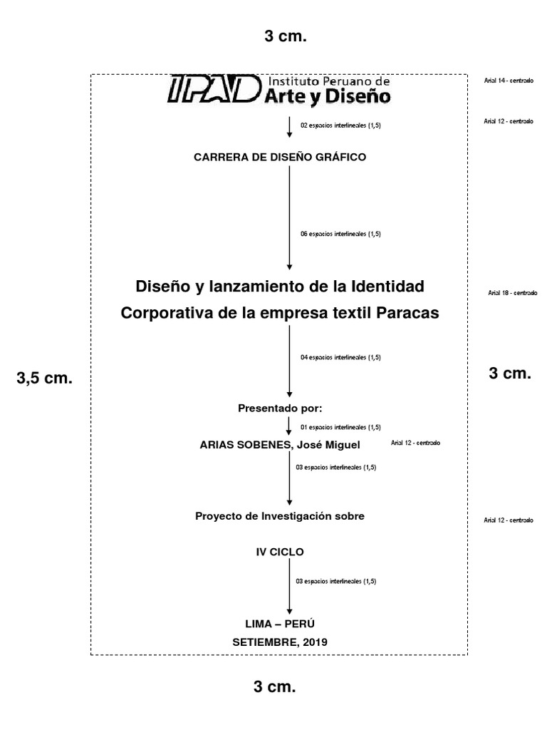 Formato Caratula | PDF