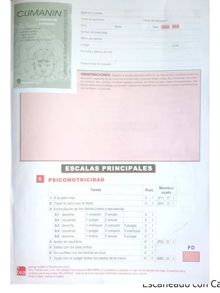Protocolo Original Cumanin | PDF