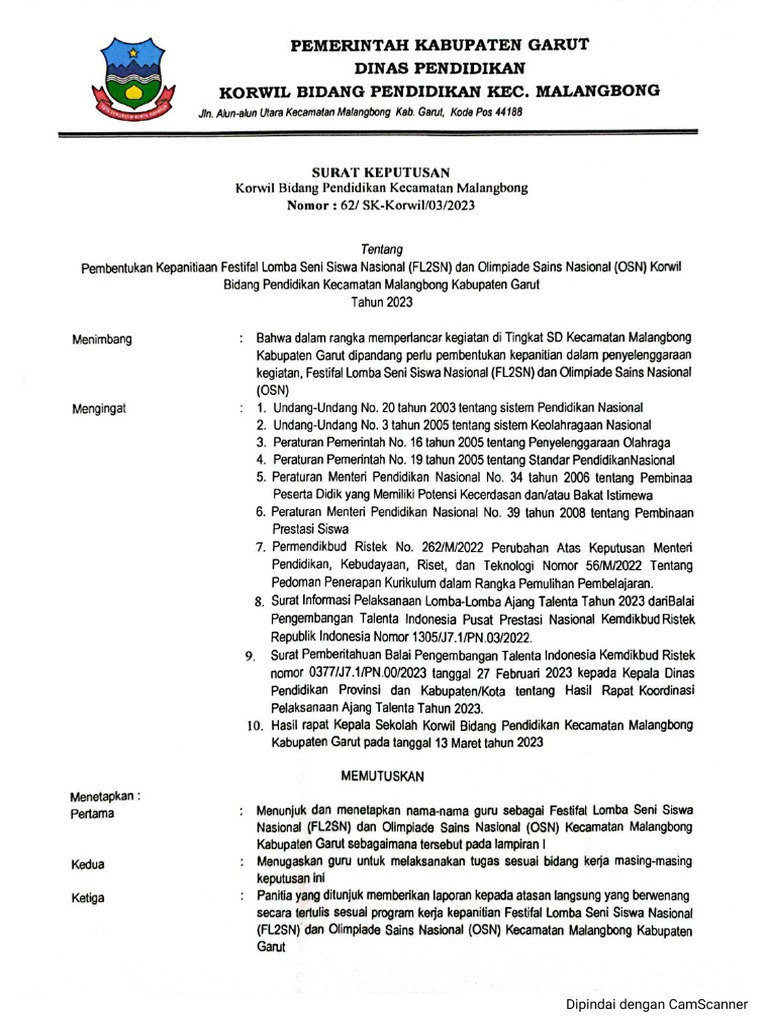 SK Panitia Fl2SN | PDF