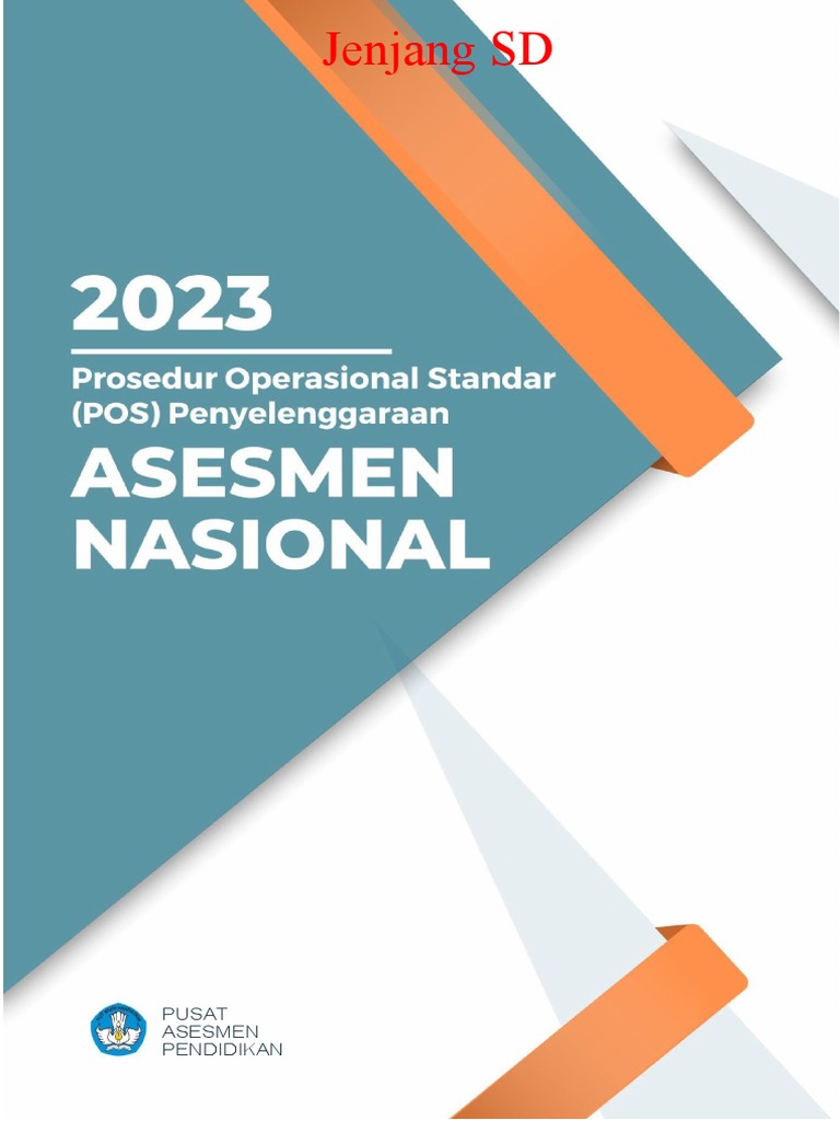 POS ANBK SD 2023 dan Jadwal Pelaksanaan | PDF